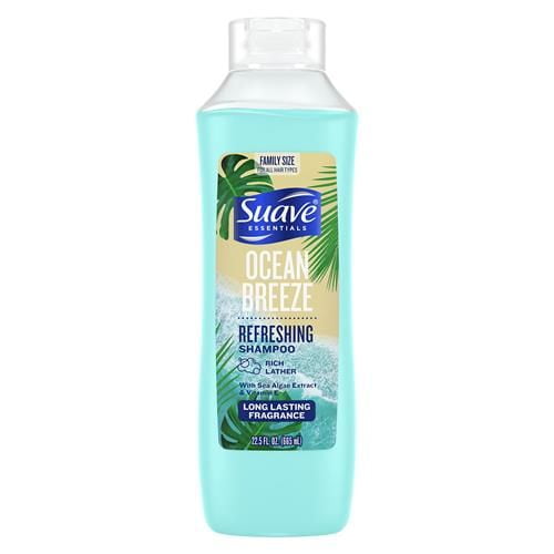 Suave Essentials Refreshing Shampoo, Infused With Sea Algae Extract And ...