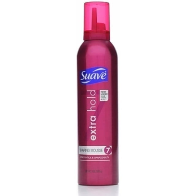 Suave Extra Hold Mousse for Curly Hair Moisturizing & Nourishing Hair ...