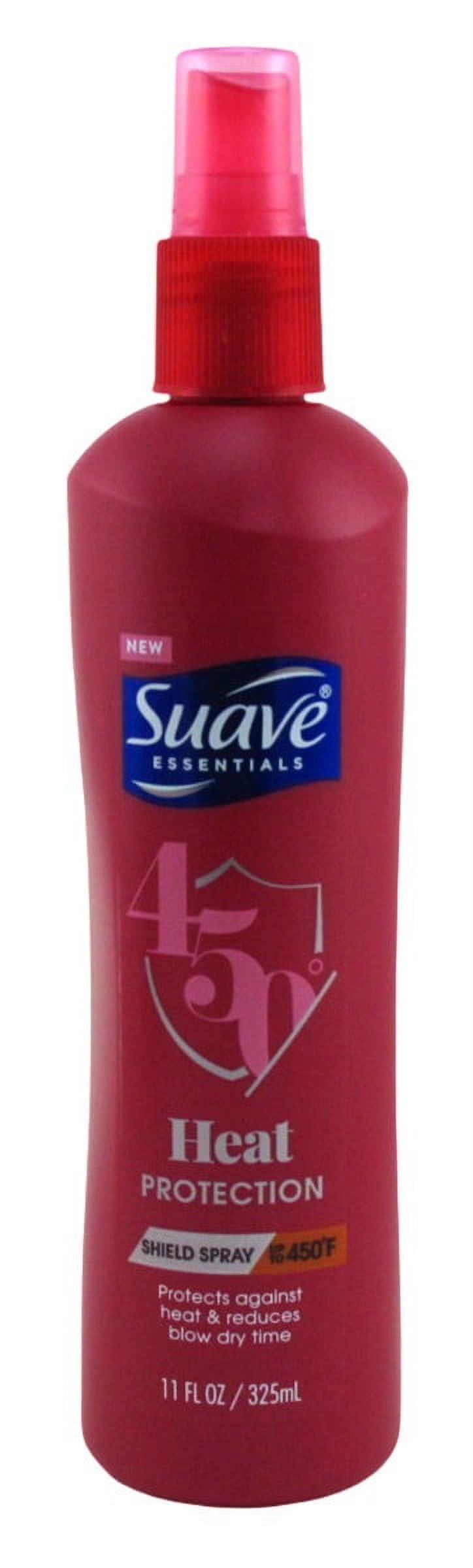 Suave Heat Protection Shield Spray Up To 450 Degrees 11 Ounce (Pack of ...