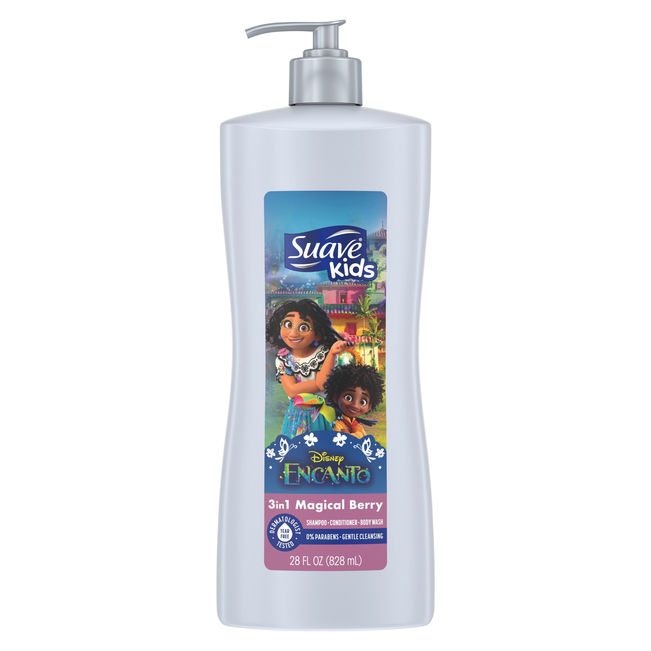 Suave Kids 3-in-1 Shampoo Conditioner & Body Wash, Encanto Magical ...