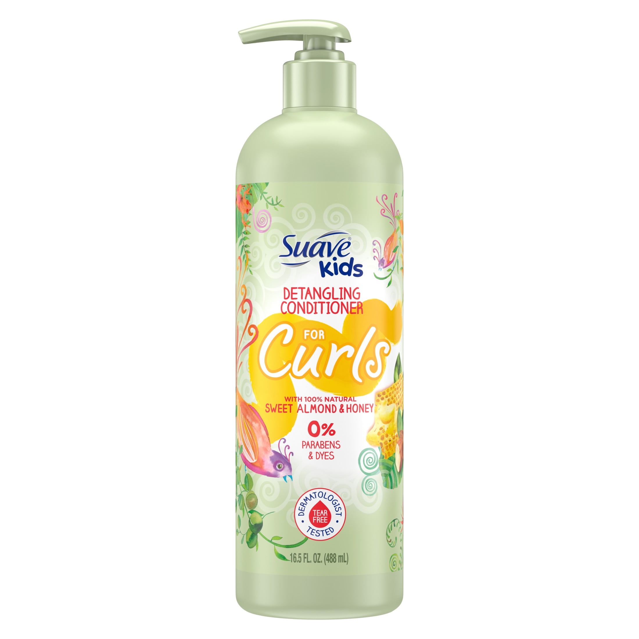Suave Kids Naturals Curl Conditioner, Sweet Almond & Honey, 16.5 oz ...