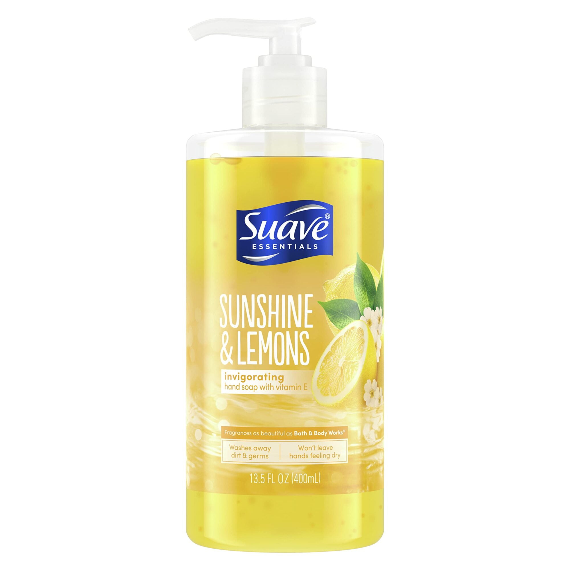 Suave Liquid Hand Wash - Lemons & Citrus (Pack of 48) - Walmart.com