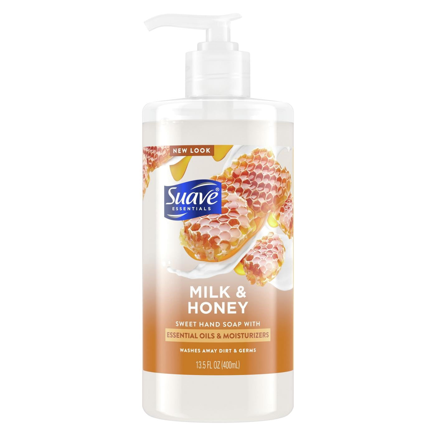 Suave Liquid Hand Wash - Milk & Honey - 13.5 oz - Walmart.com