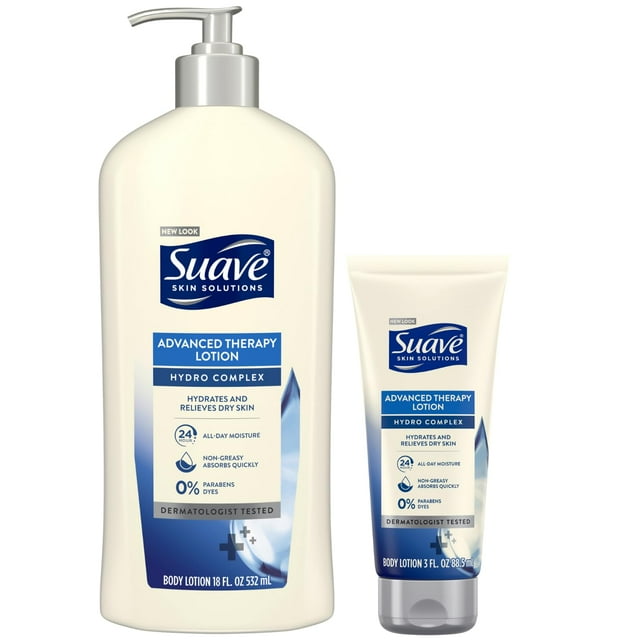 Suave Lotion, Hydro Complex Advanced Therapy Bundle - Daily ...