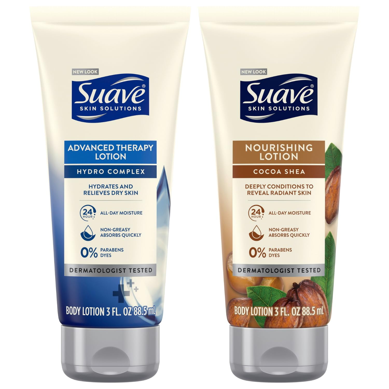 Suave Lotion Variety Pack MMF7 - Advanced Therapy Hydro Complex ...