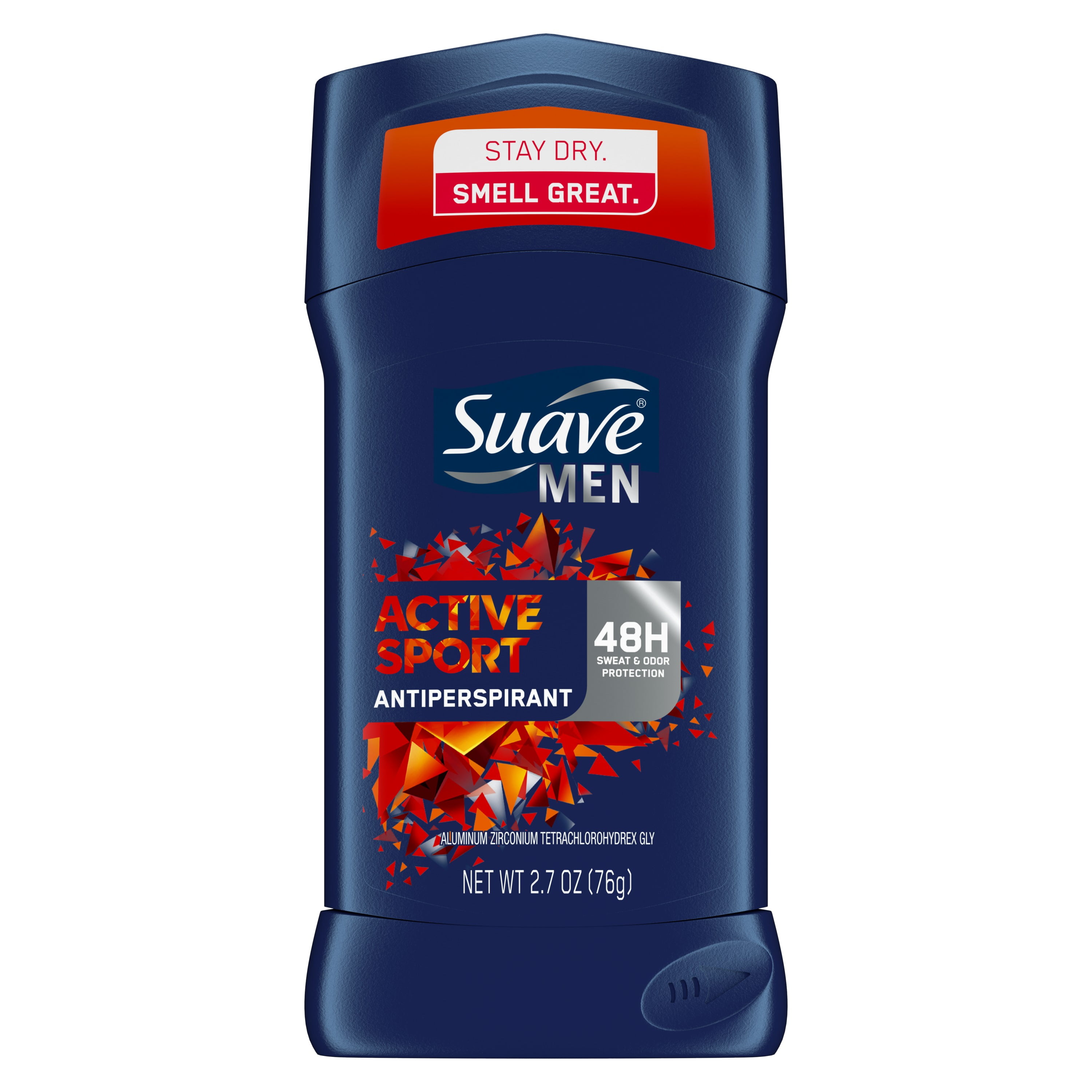 Suave Men Solid Deodorant Sweat Defense, Active Sport Antiperspirant 2. ...