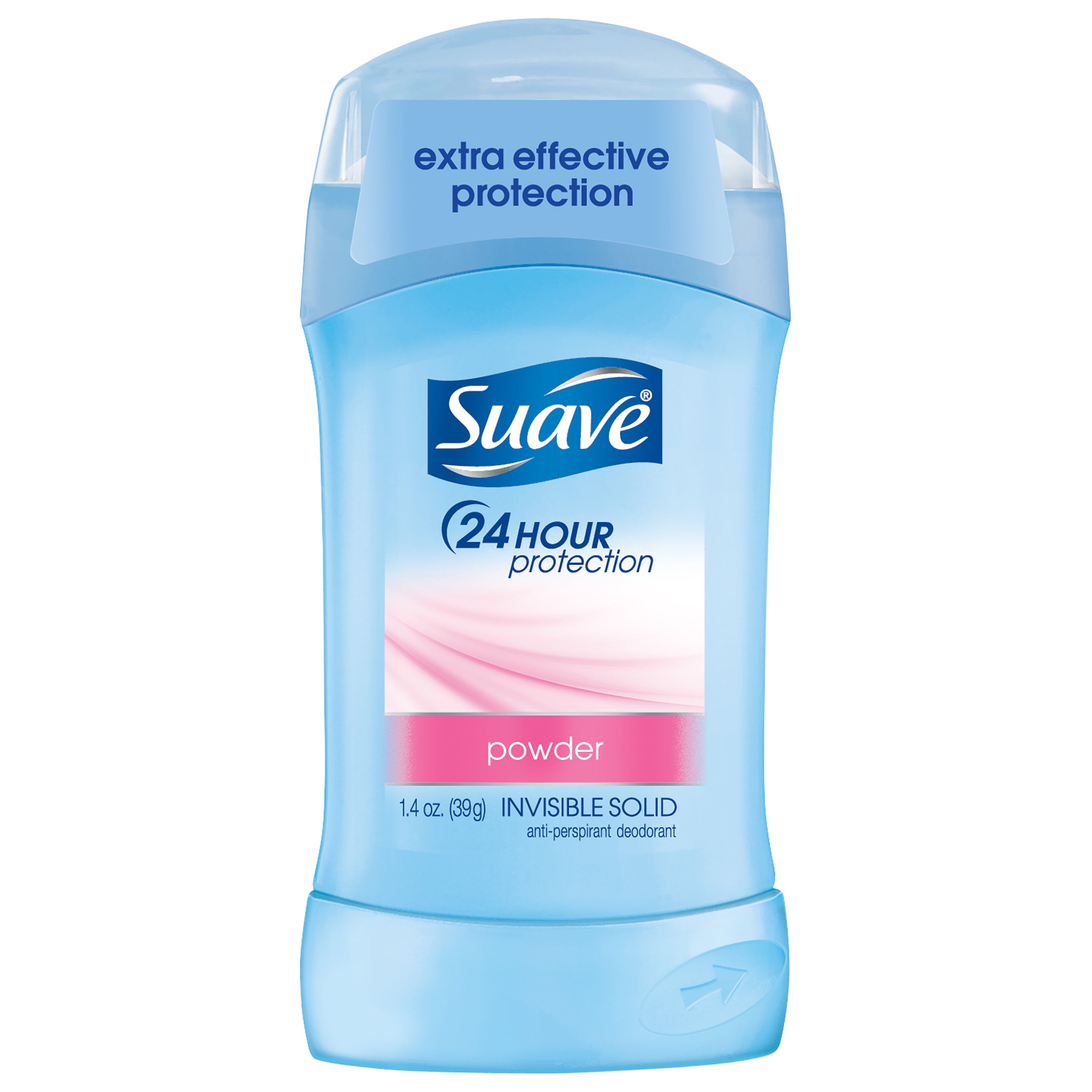 Suave Antiperspirant Deodorant, Powder Invisible Solid, 24-Hour Odor ...