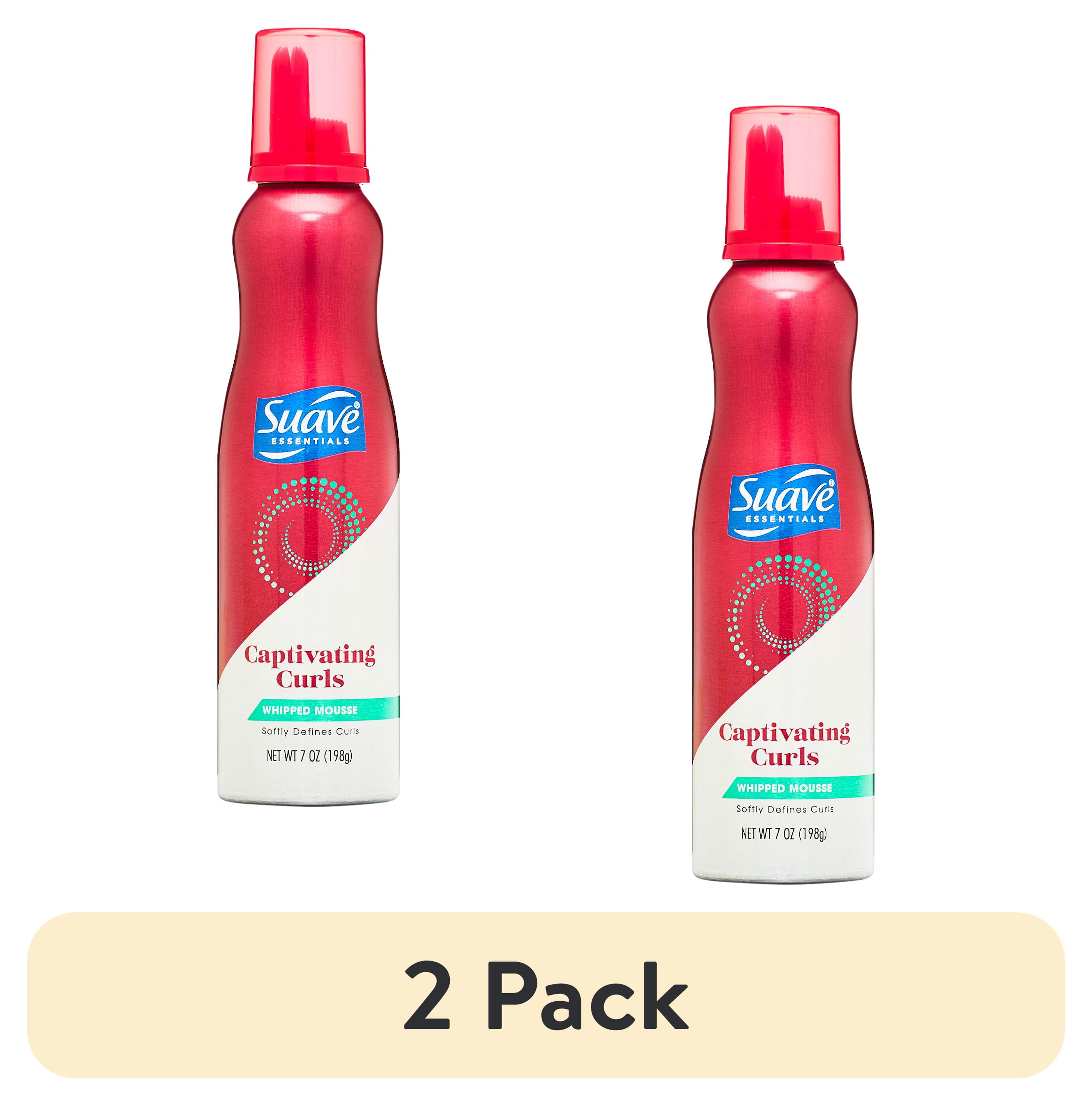 (2 pack) Suave Professionals Captivating Curls Whipped Cream Mousse, 7 ...