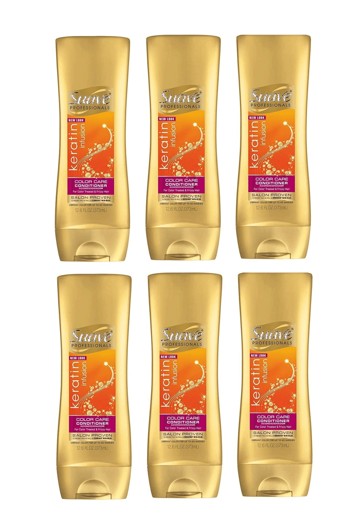 Suave Professionals Keratin Infusion Conditioner Smoothing for Color ...