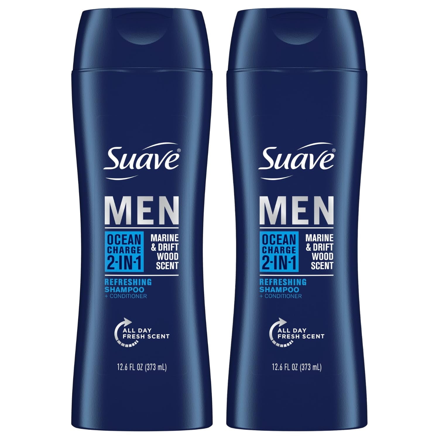 Suave Professionals Men 2-in-1 Shampoo & Conditioner, Moisturizing, For ...
