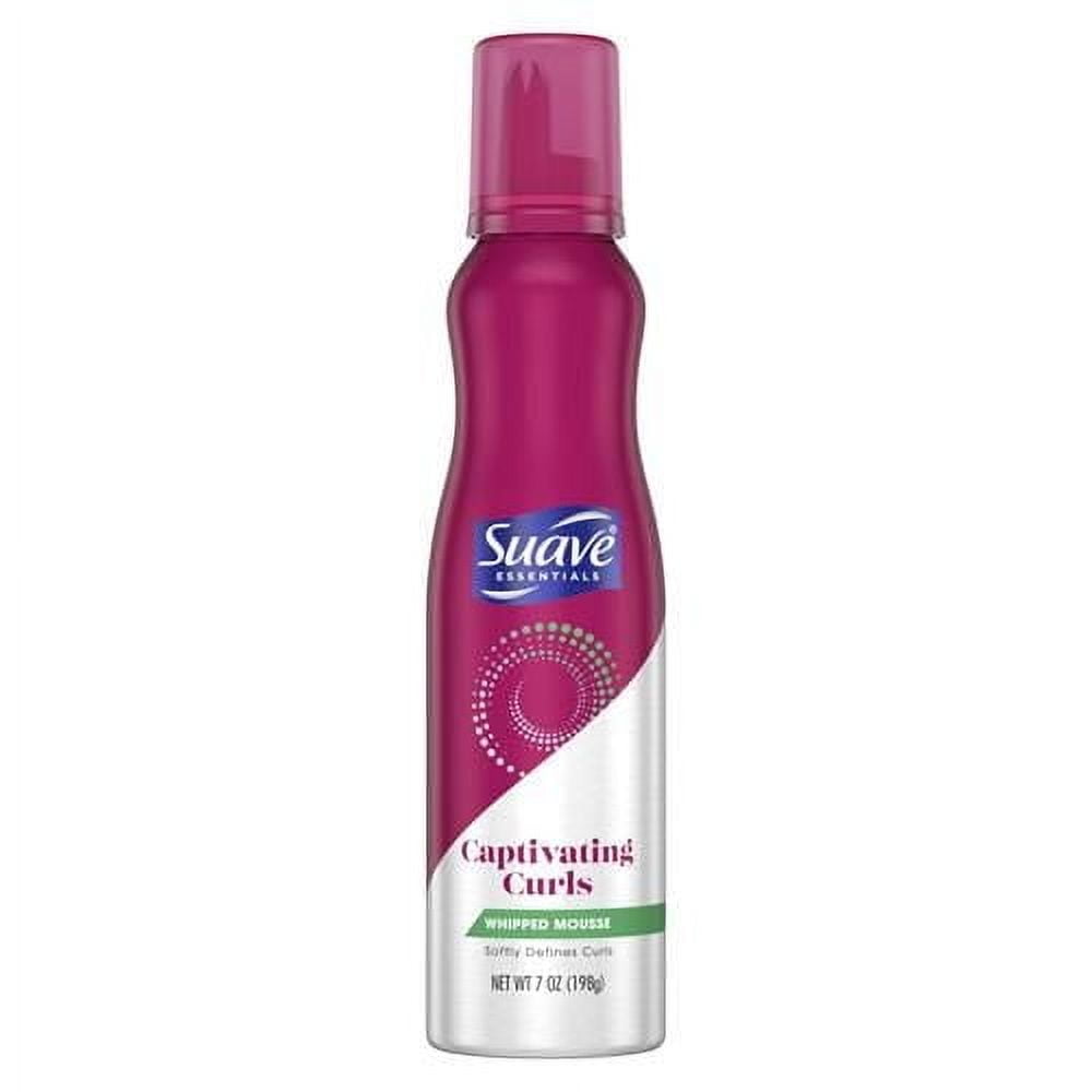 Suave Professionals Mousse, Captivating Curls, Whipped Cream Mousse, 7 ...