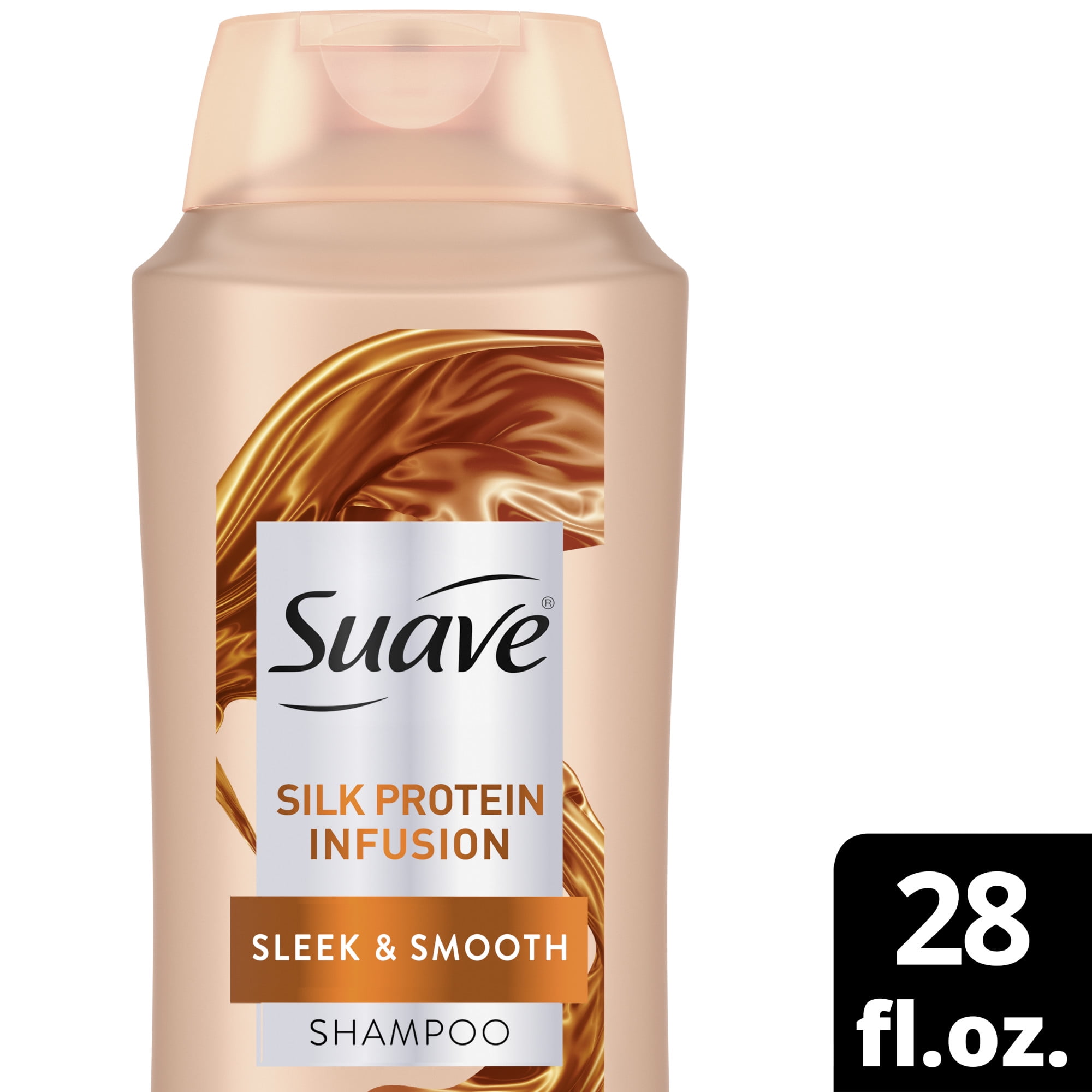 Suave Professionals Silk Protein Infusion Shampoo, Sleek & Smooth, 28 ...