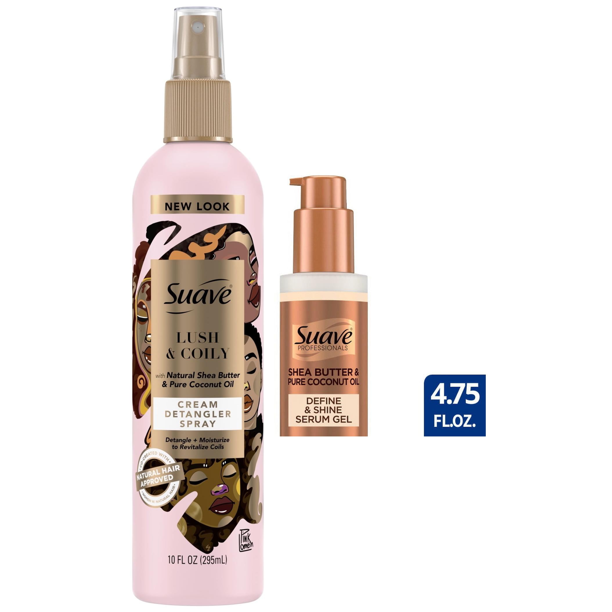 Suave Professionals for Natural Hair Define & Shine Gel Serum 4.75 oz ...