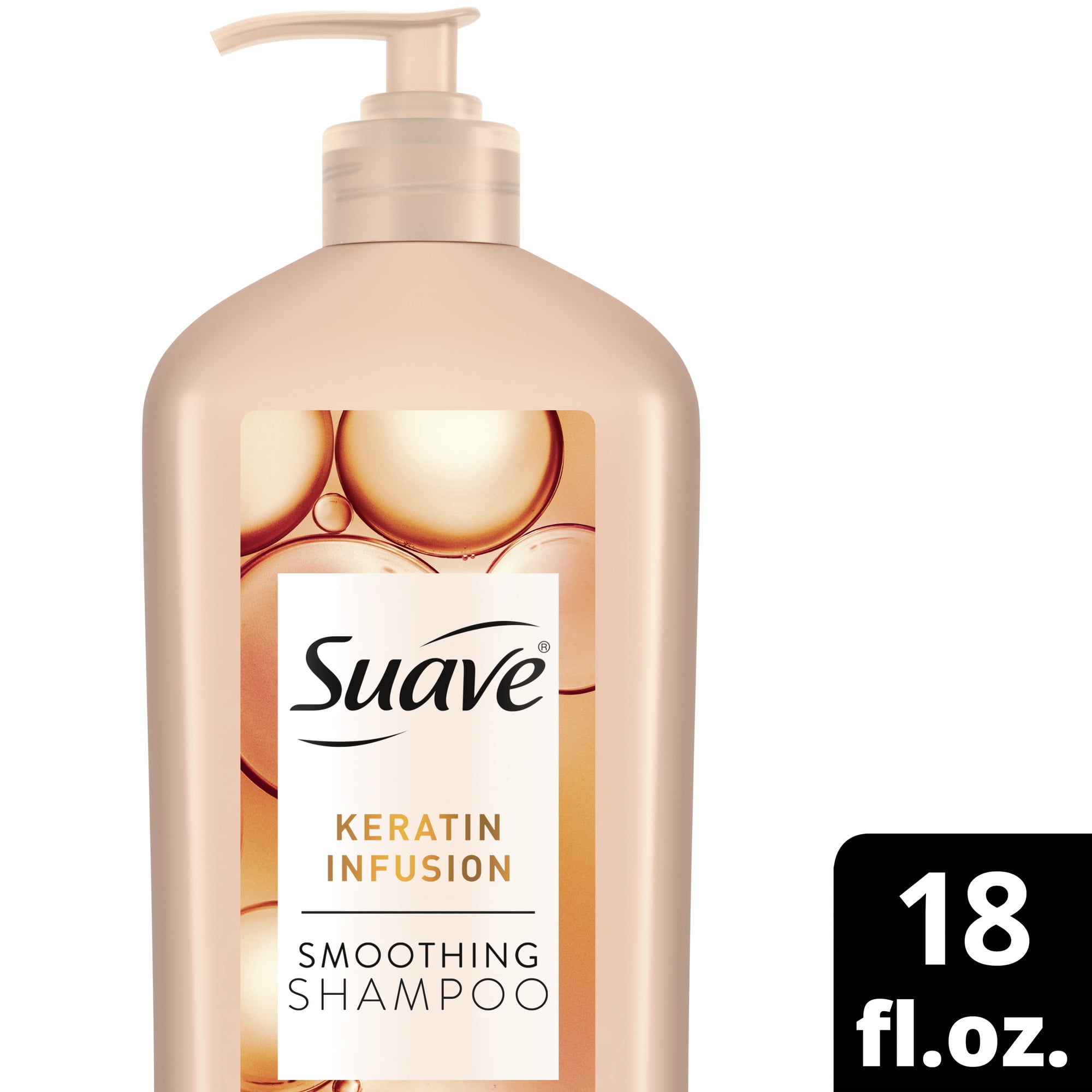Suave Shampoo Keratin Smoothing 18 FO - Walmart.com