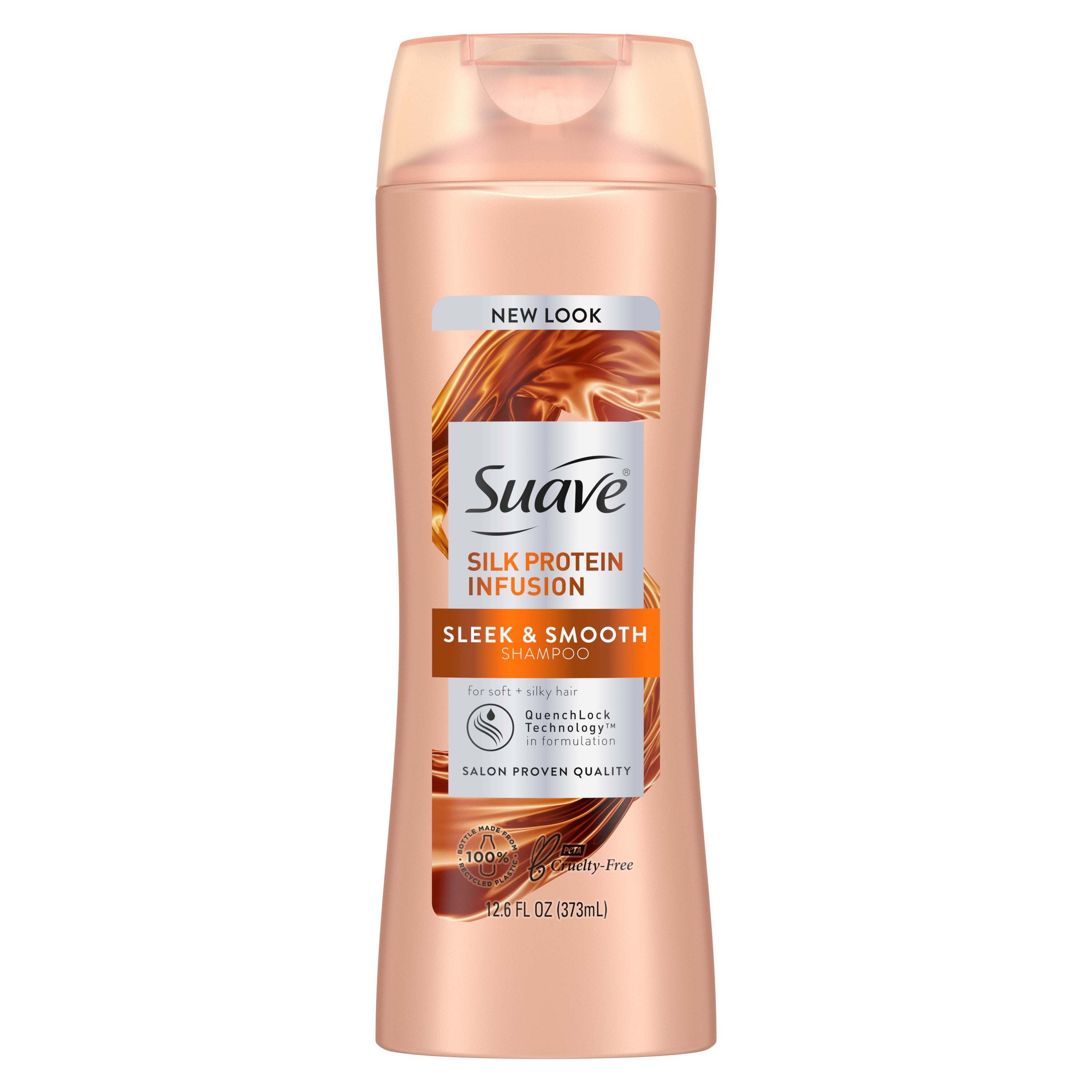 Suave Silk Protein Infusion Sleek & Smooth Shampoo - 12.6 oz (Packaging ...