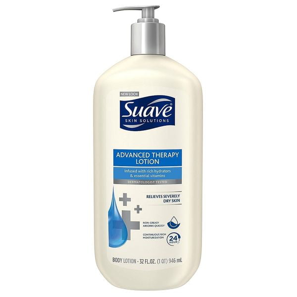 Suave Skin Solutions Body Lotion Advanced Therapy, 32 Oz, 2 Pack ...