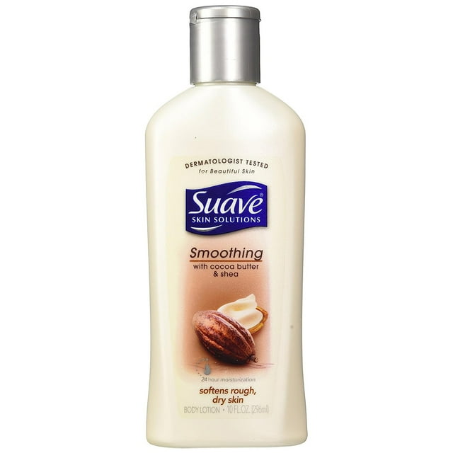 Suave Hydrating & Smoothing Body Lotion with Cocoa Butter & Shea, 10 oz ...
