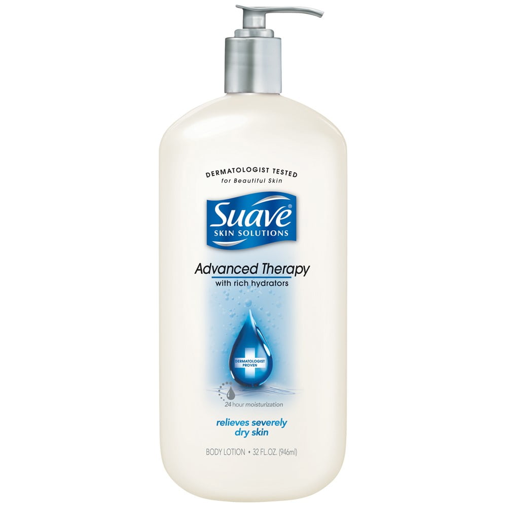 Suave Advanced Therapy Hand and Body Lotion, 32 Oz - Walmart.com