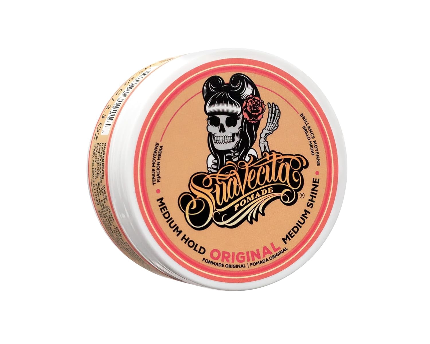 Suavecita Pomade for Women 4 oz Water Soluble Medium Shine Medium Hold ...