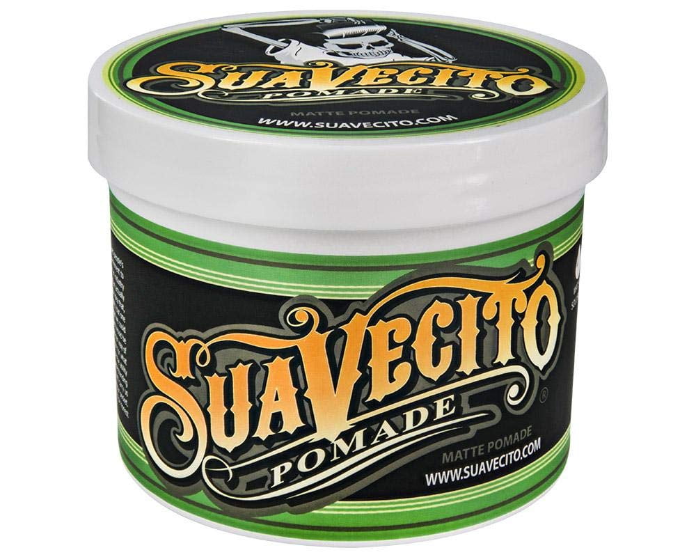 Suavecito Matte Pomade 32 oz - Medium Hold for Men - Low Shine, Natural ...