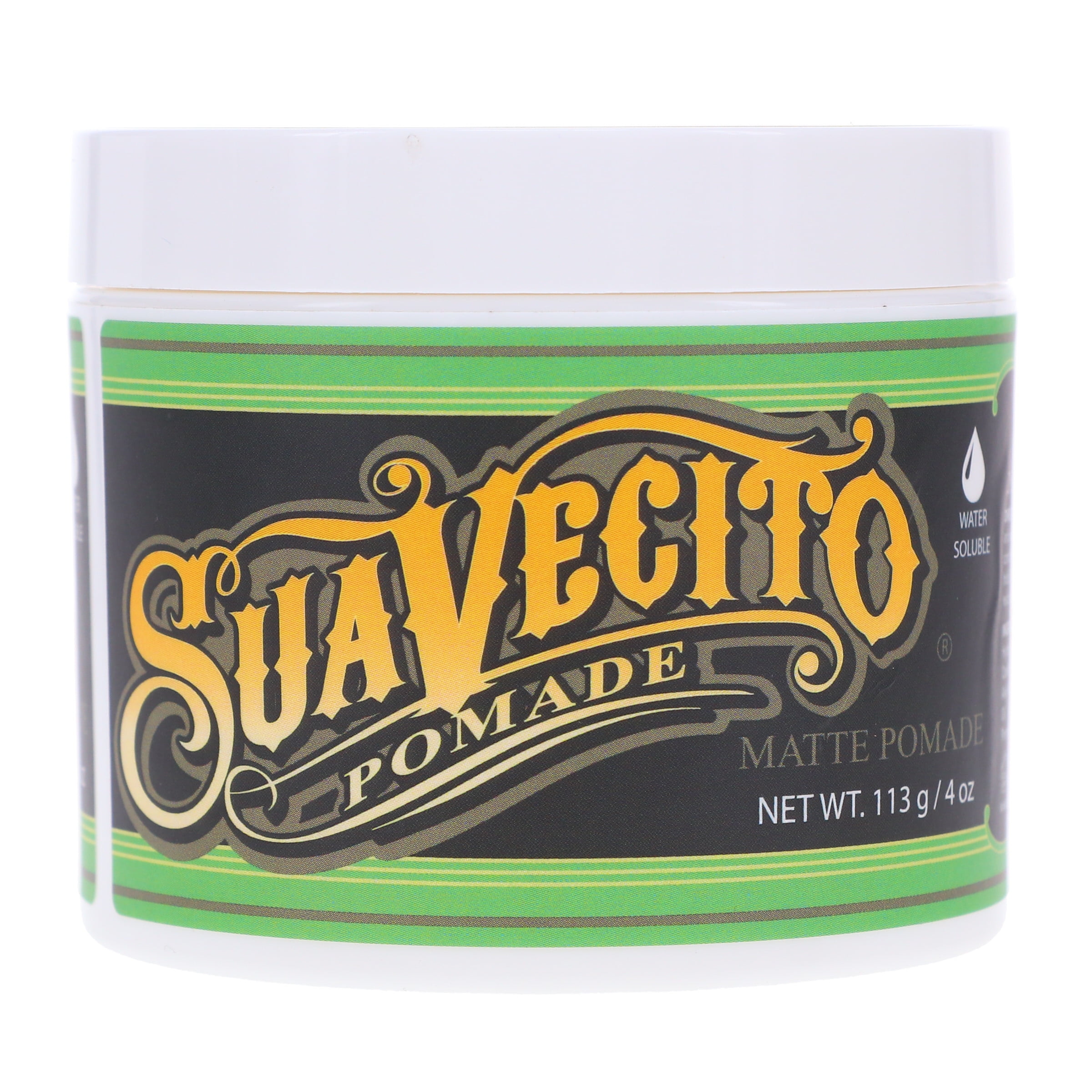 Suavecito Pomade Matte (Shine-Free) Formula 4 oz, 1 Pack - Medium Hold ...