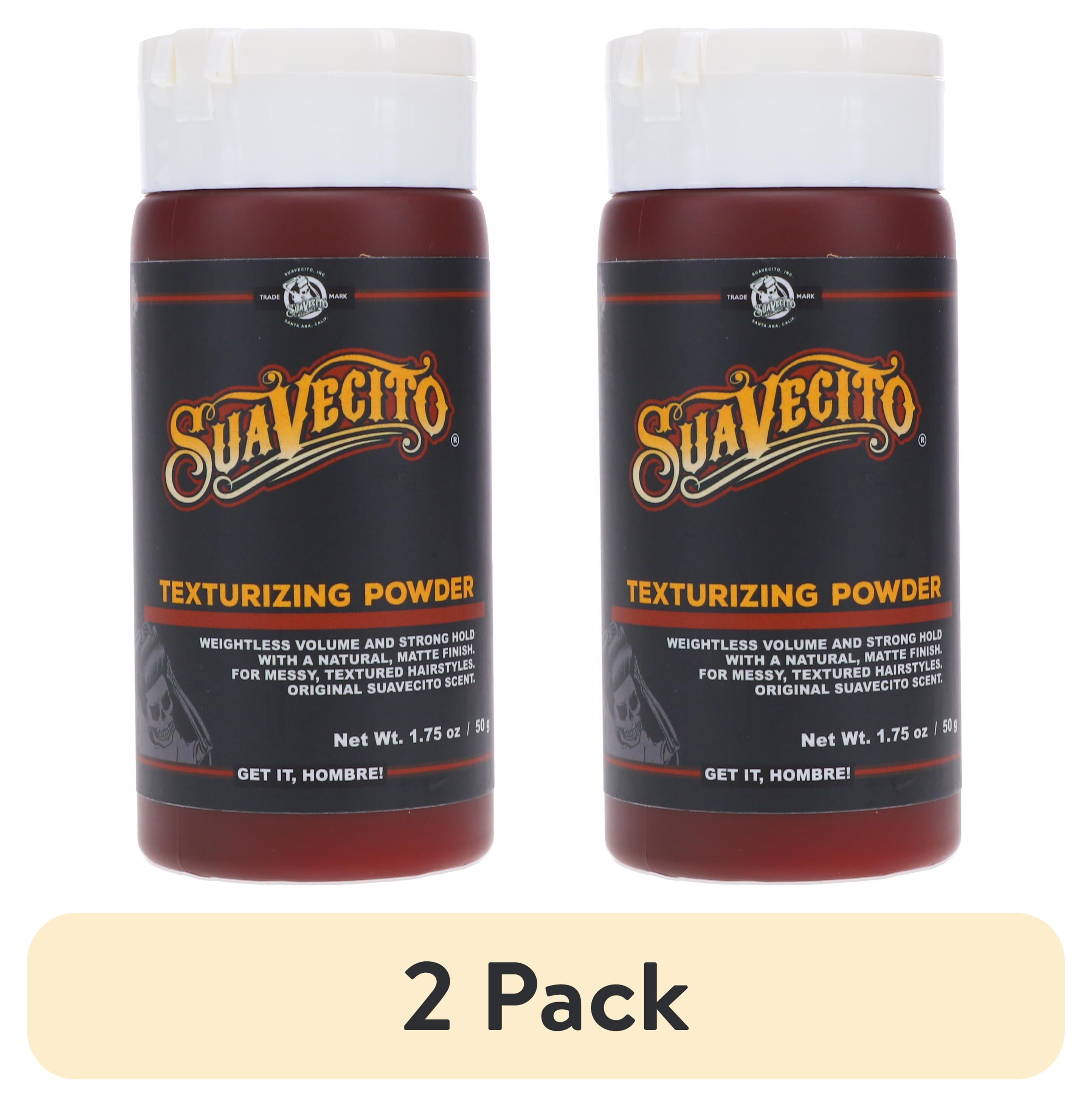 (2 pack) Suavecito Texturizing Hair Styling Powder, for All Hair Types ...