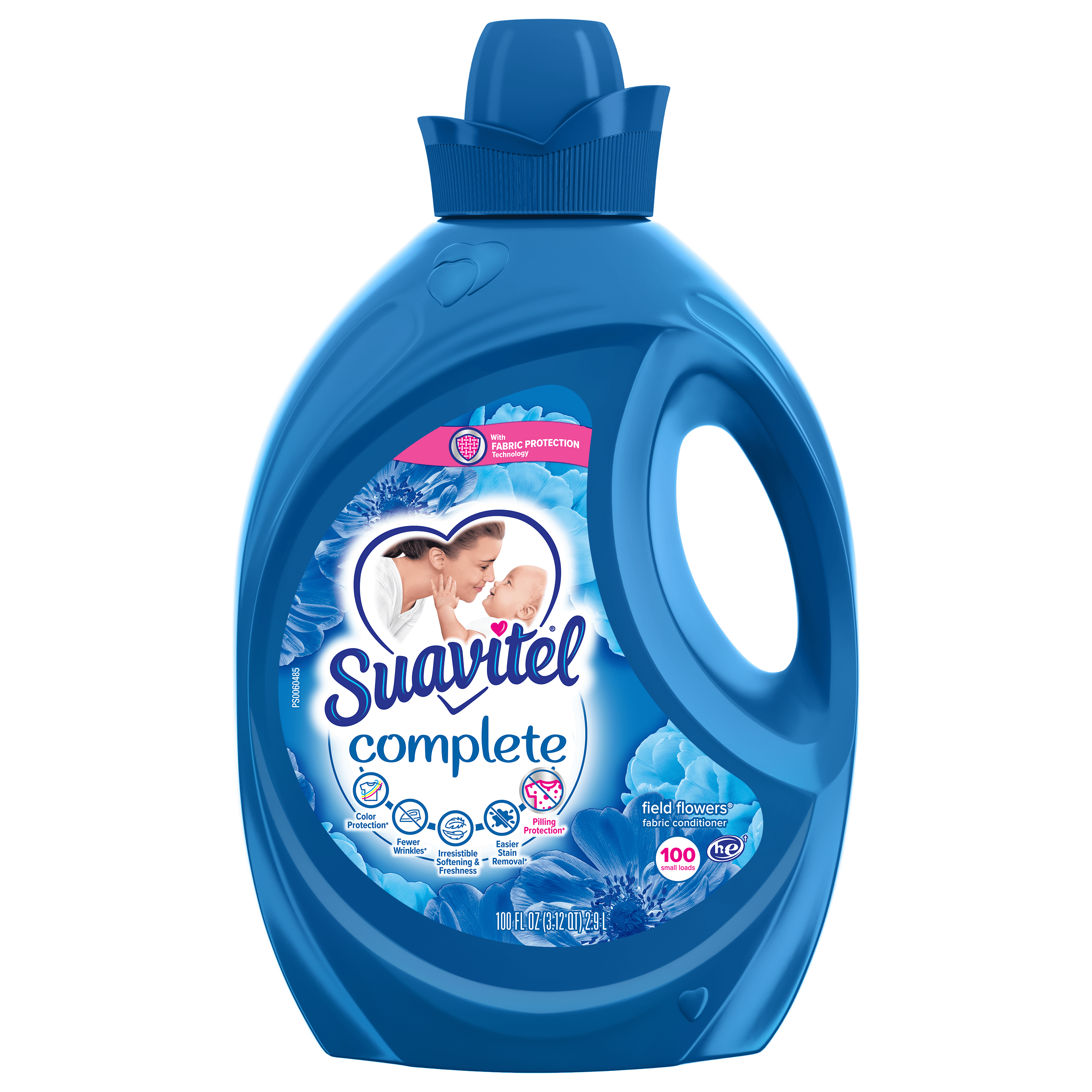 Suavitel Complete Liquid Fabric Softener and Conditioner, Field Flowers ...