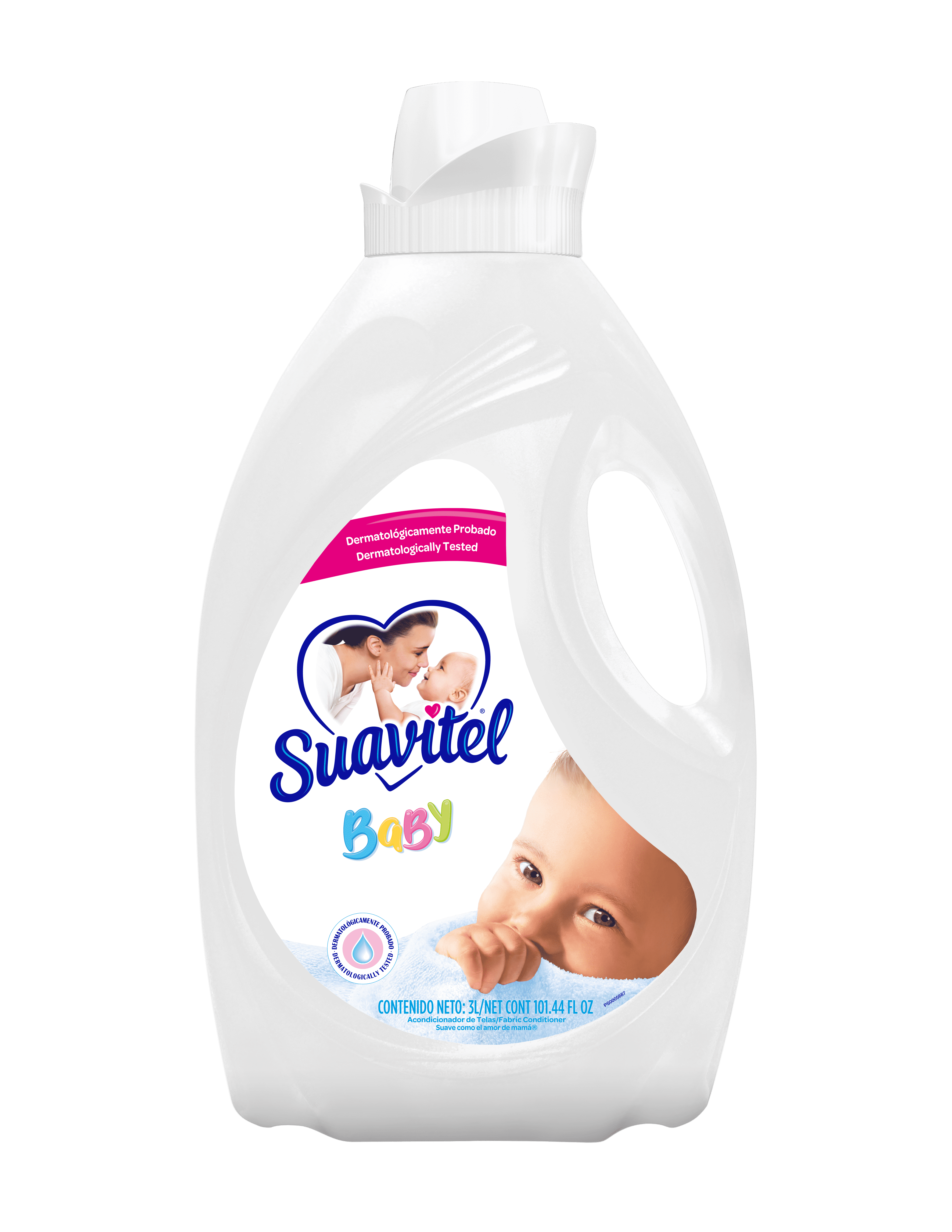 Suavitel Liquid Fabric Softener, Baby, 101.4 fl oz - Walmart.com