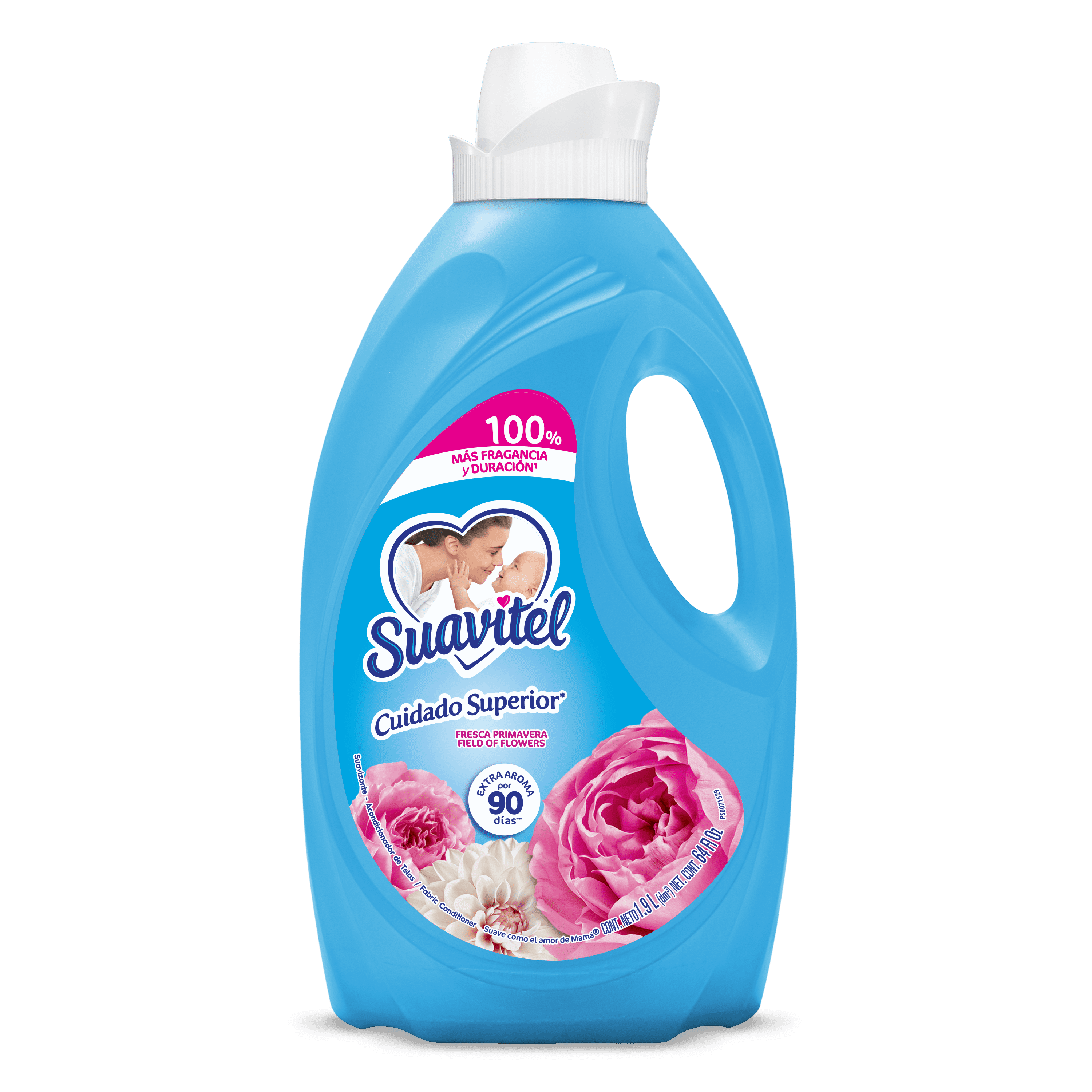 Suavitel Liquid Fabric Softener, Field of Flowers, 64 fl oz - Walmart.com