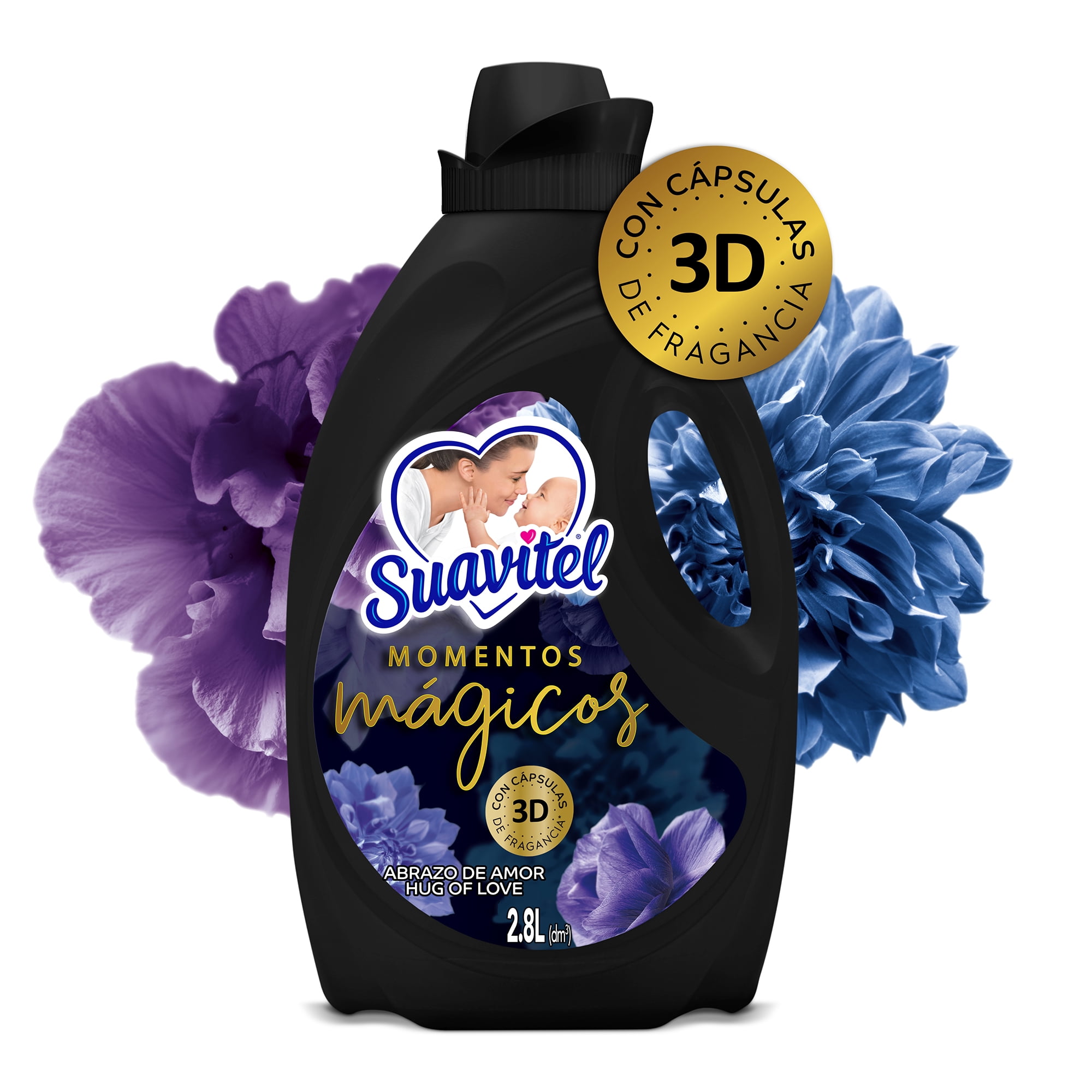 Suavitel Magic Moments Liquid Fabric Softener, Hugs of Love, 94.7 fl oz ...