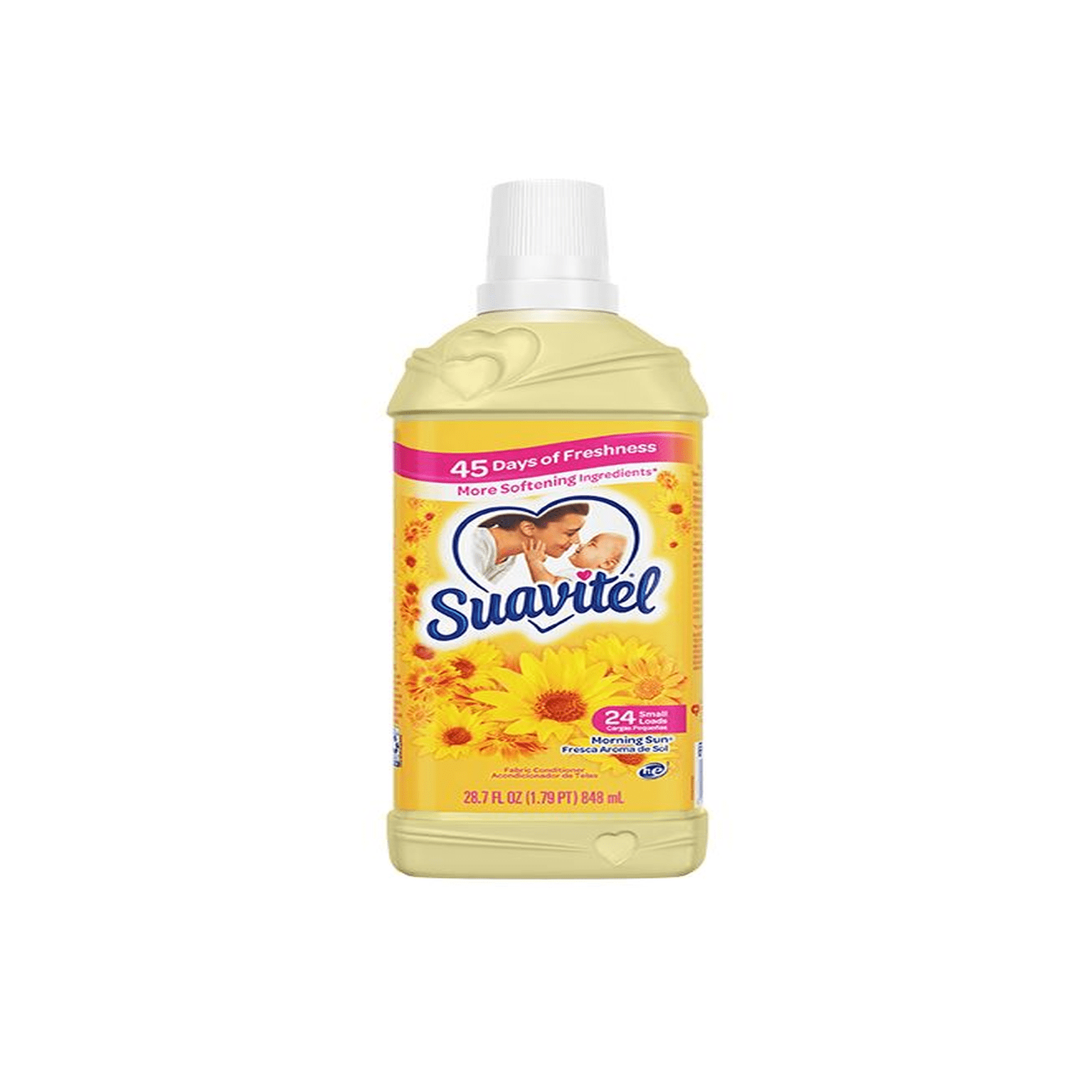 Suavitel Morning Sun Liquid Fabric Softener 28.7 fl oz – Long-Lasting ...