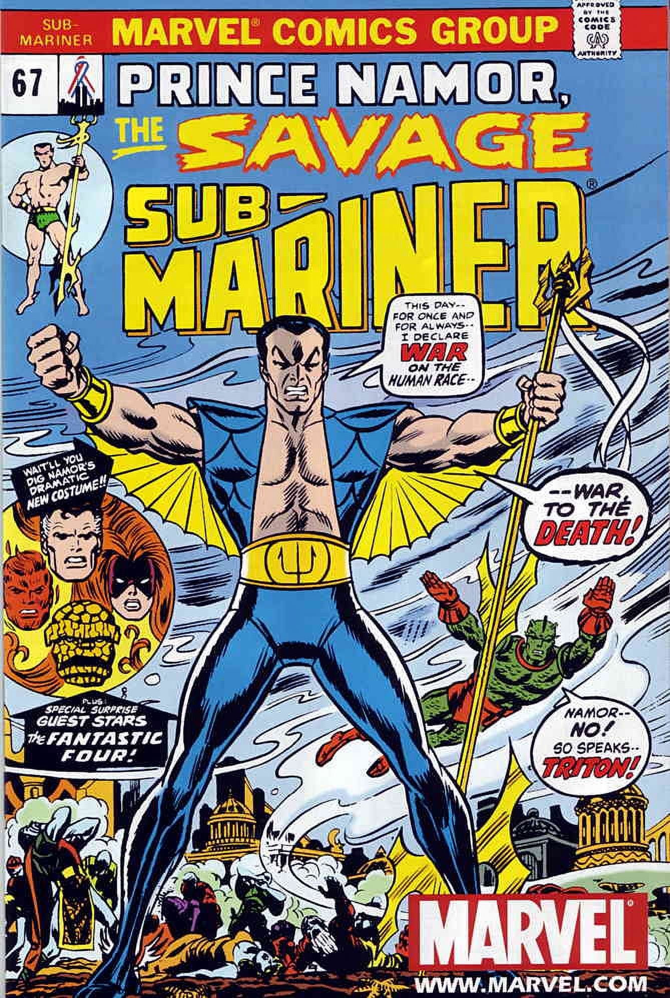 Sub-Mariner, The (Vol. 2) #67 (2nd) VF ; Marvel Comic Book - Walmart.com