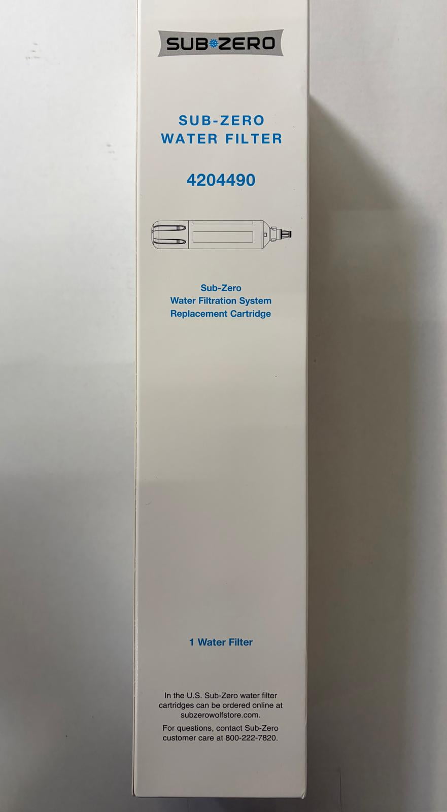 Sub Zero Water Filter Cartridge 4204490-1 - Refrigerator Filtration ...