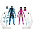 Sub-Zero vs Mileena (Mortal Kombat Klassic) Deluxe 2-Pack 7" Figures ...