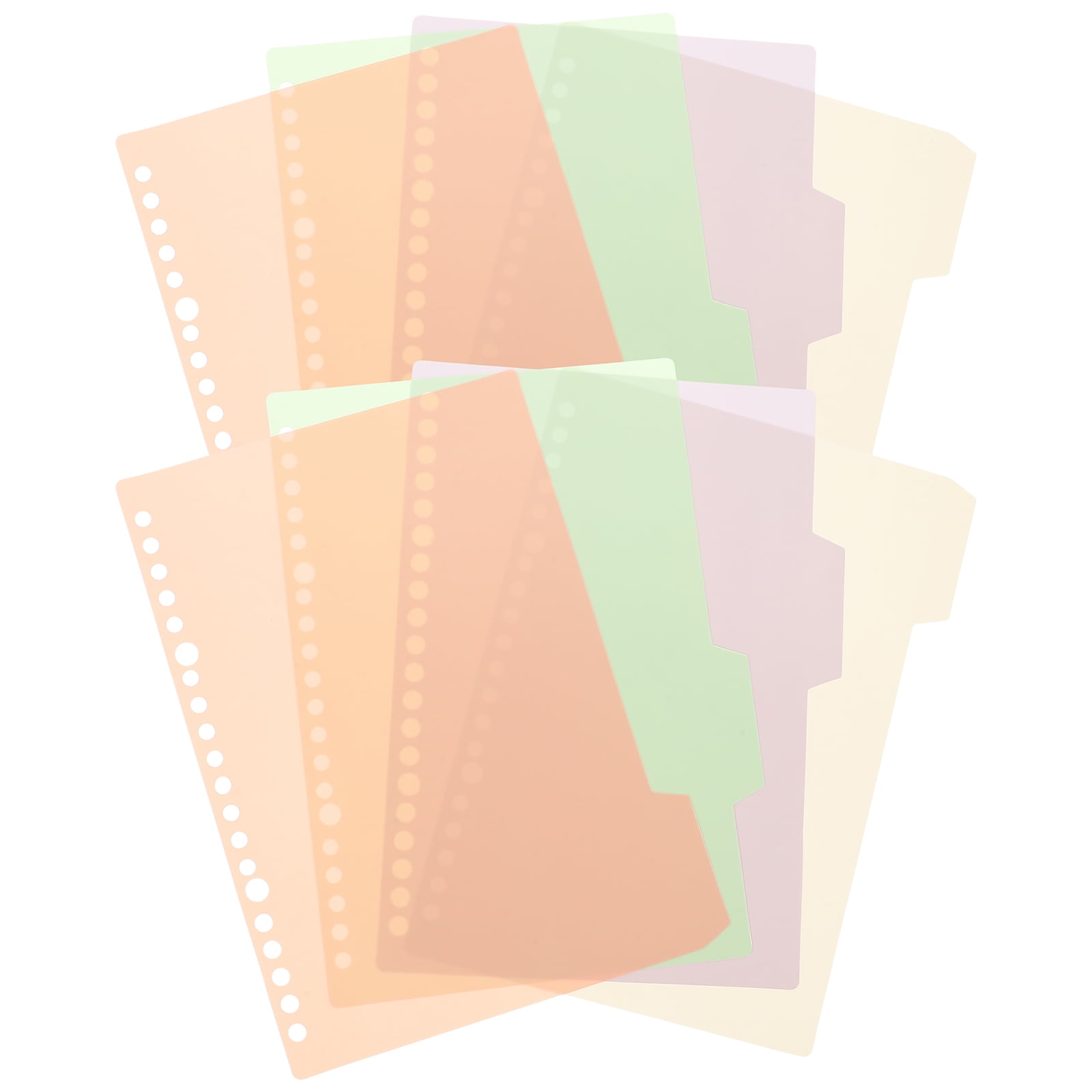 Sub-index Label Page Scratch Book Divider Punched Binder Dividers Pp ...