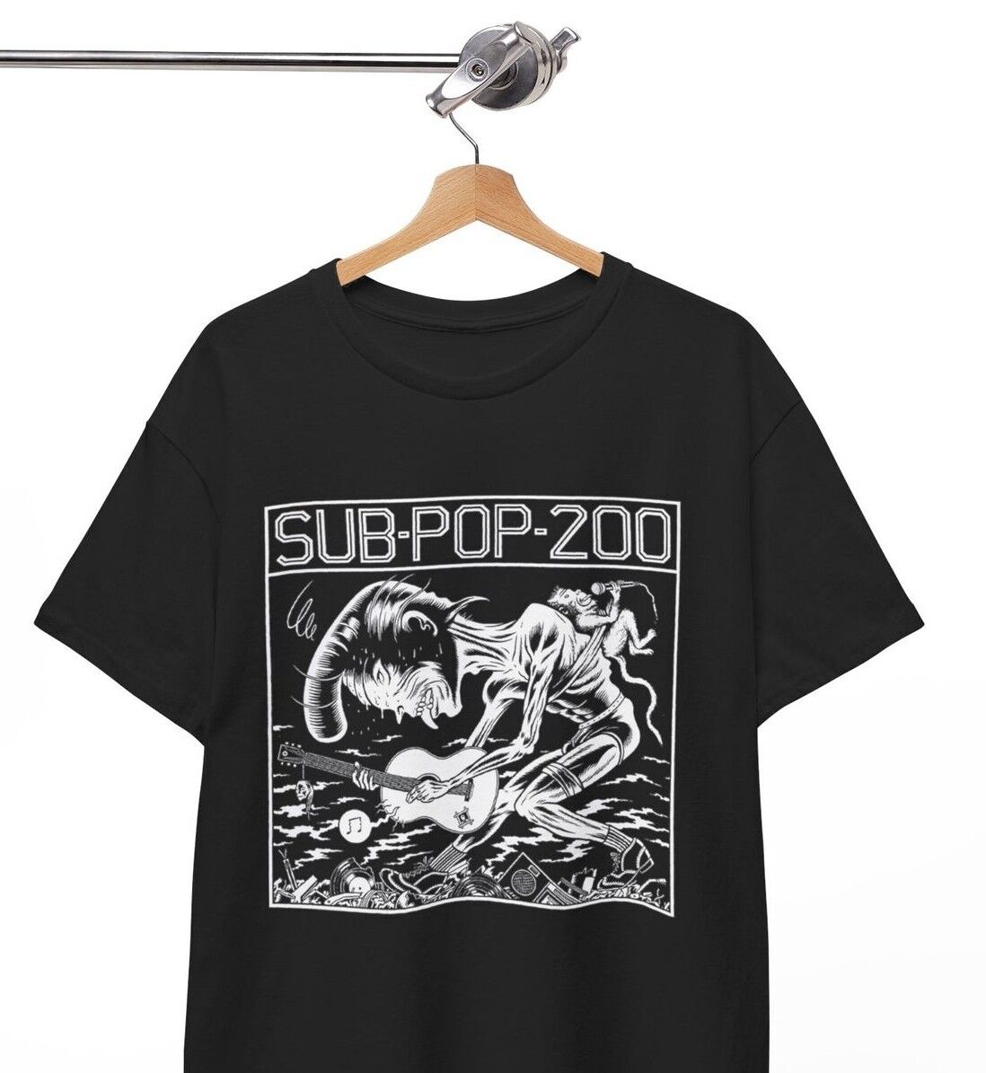 sub-pop-200 Shirt as worn by kurt cobain, worn by Kurt Cobain. Unisex ...