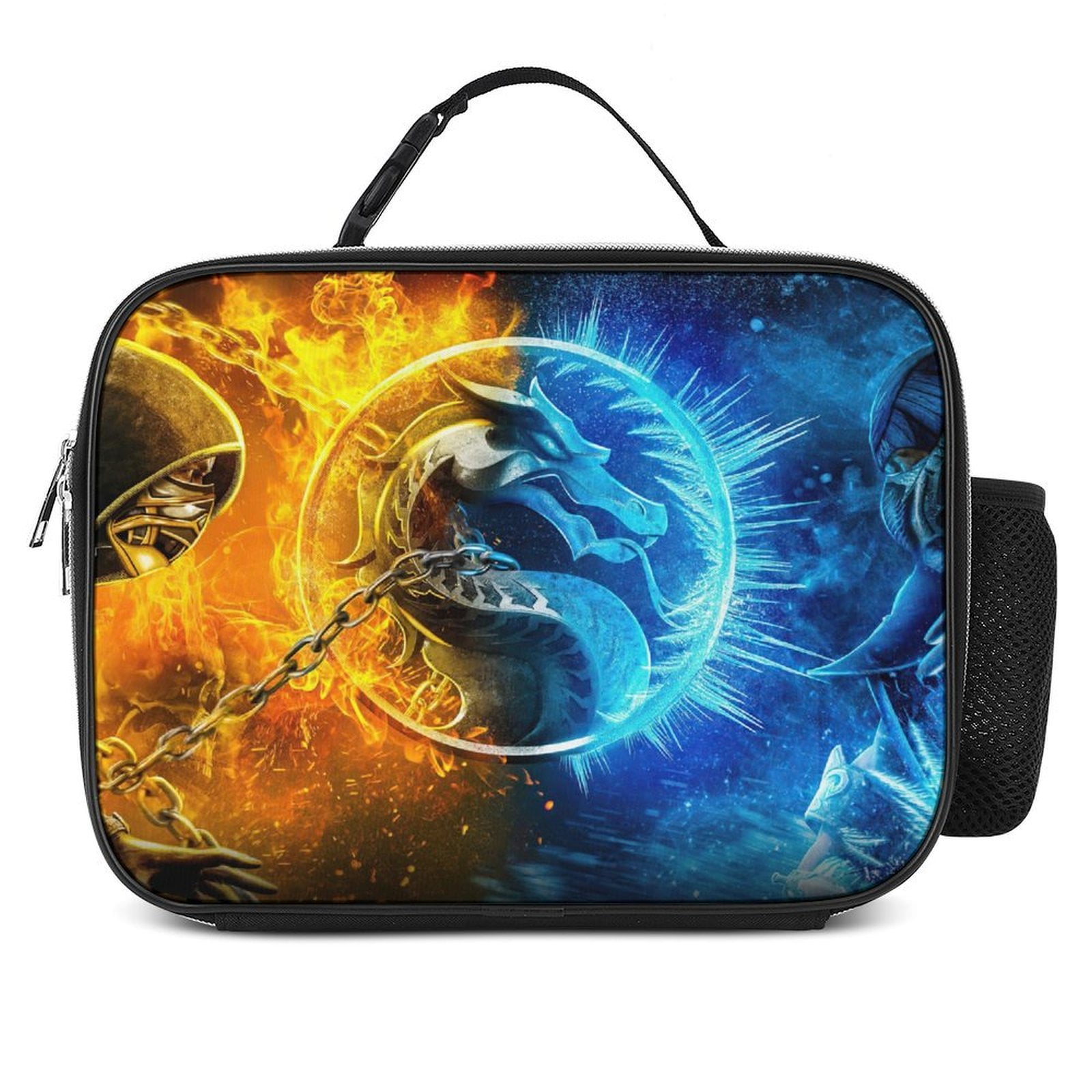 Sub-zero Mortal Kombat Insulated Portable Lunch Bag Lunch Box Bento Bag Lunchbag Picnic Bag ...