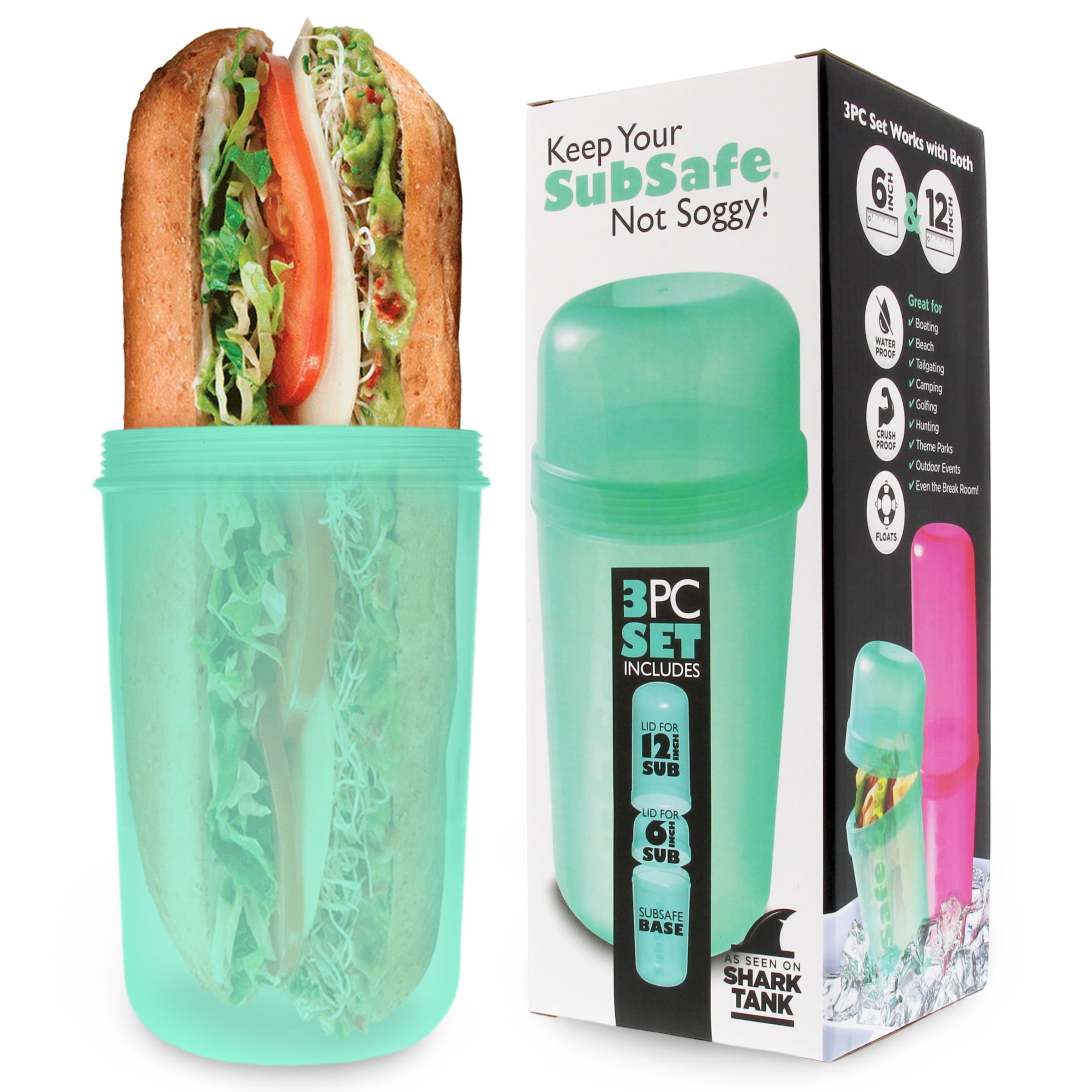 SubSafe Heavy-Duty Food Storage Sandwich Saver ‚Äì Reusable, Waterproof ...