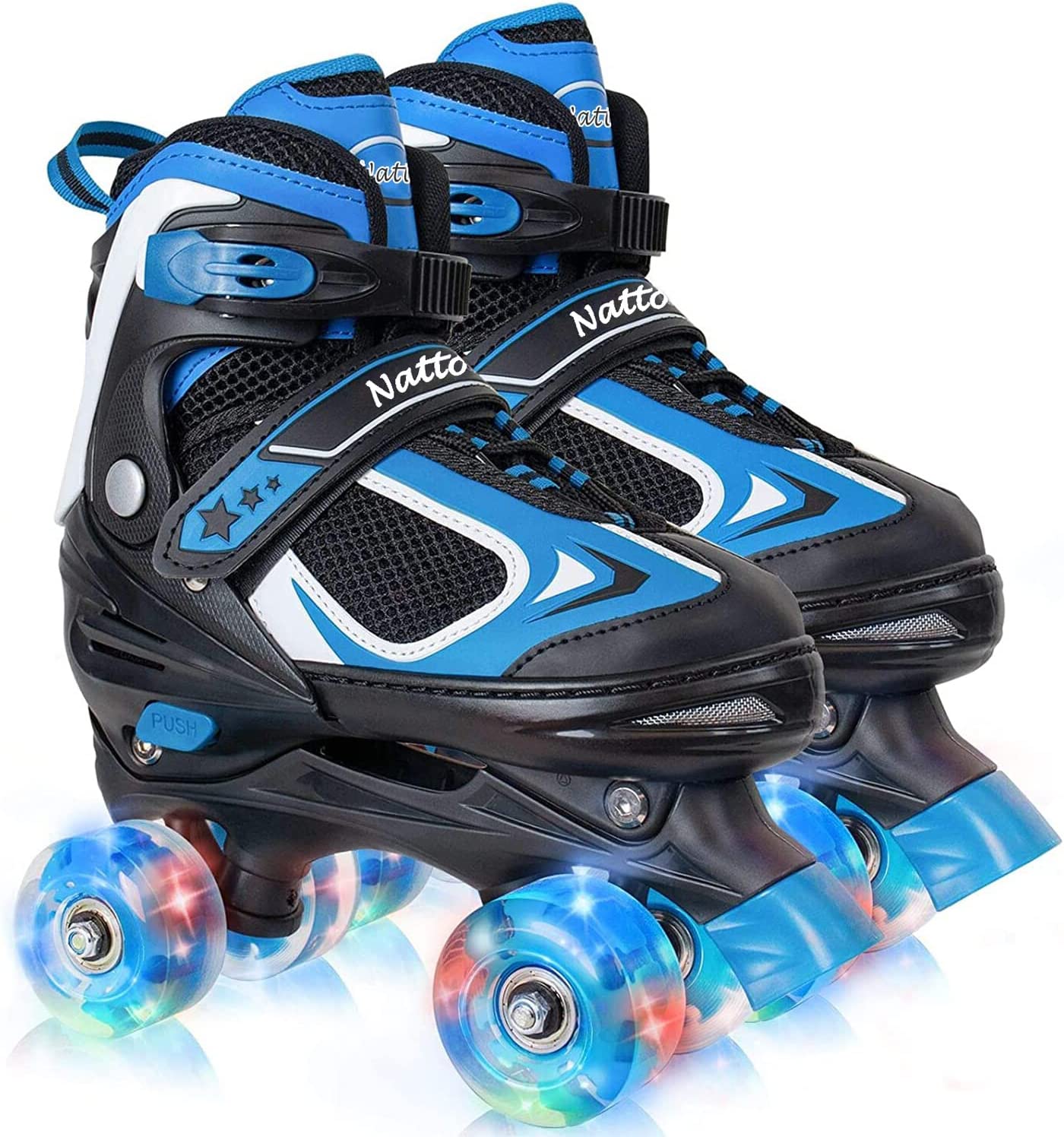 Epic Skates Cotton Candy Kids Quad Roller Skates - Walmart.com