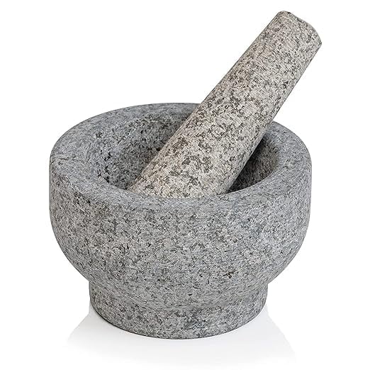 Subaa Stone Mortar and Pestle Traditional Hand Grinder Siloti Silot ...