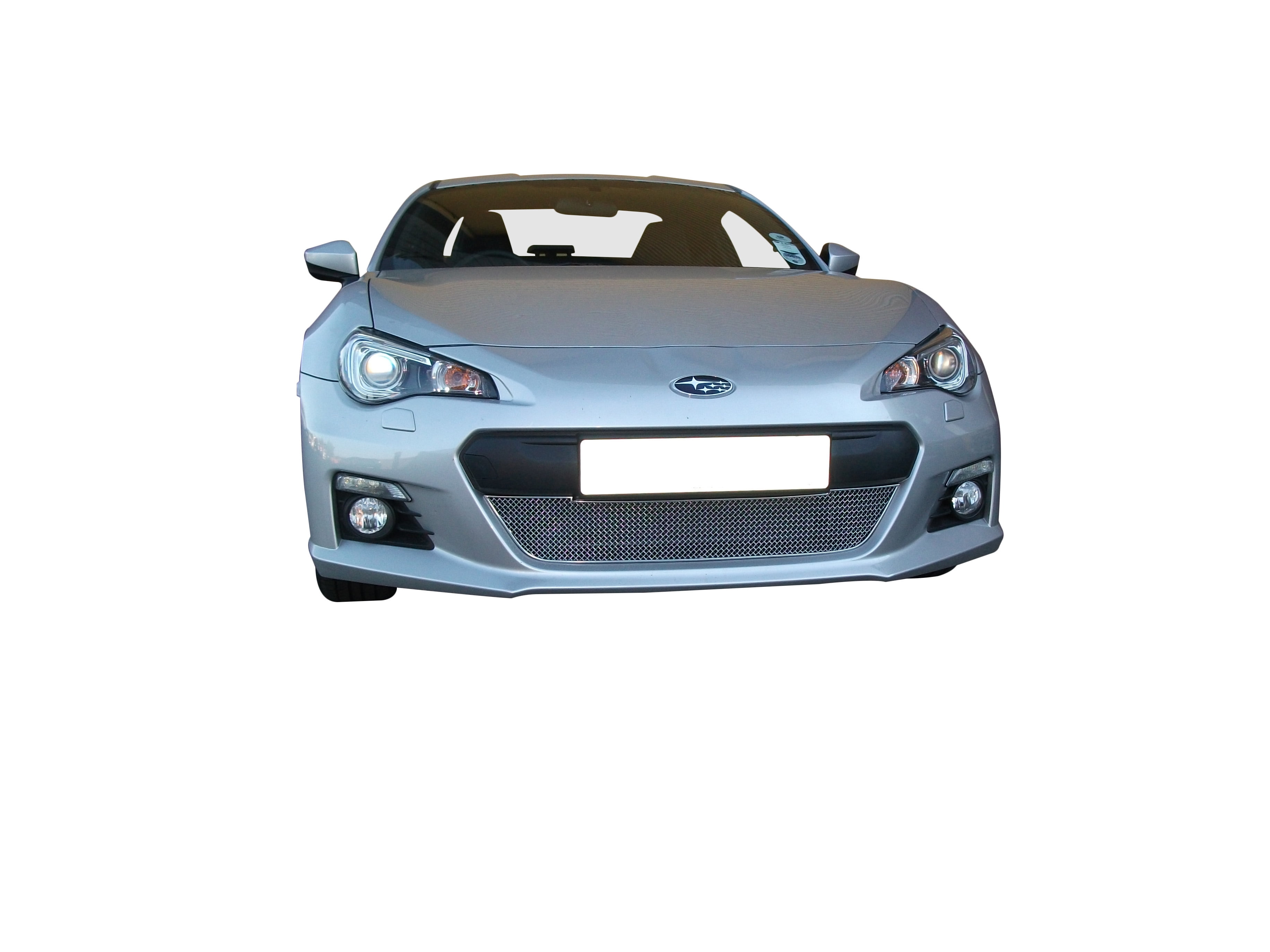 Subaru BRZ -Lower Grill - Silver finish (2012 - 2016) - Walmart.com