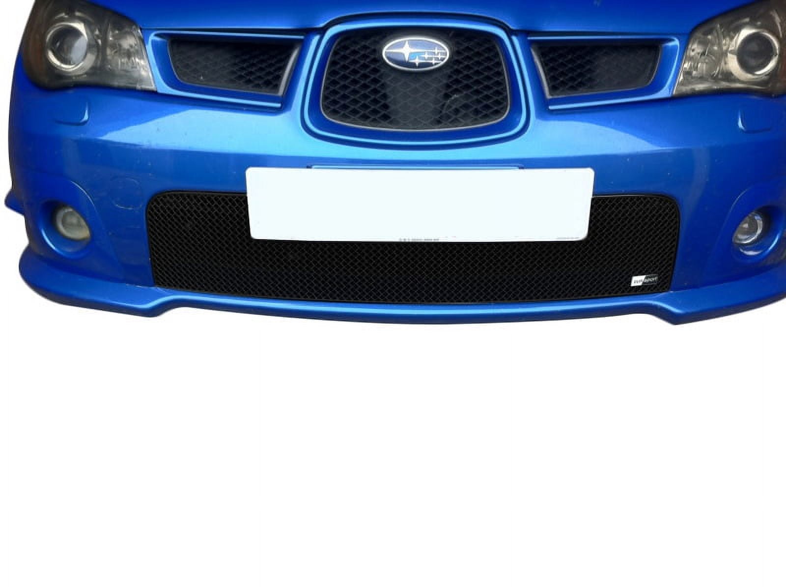 Subaru Impreza HawkEye - Full Lower Grill - Black finish (2006 to 2007 ...