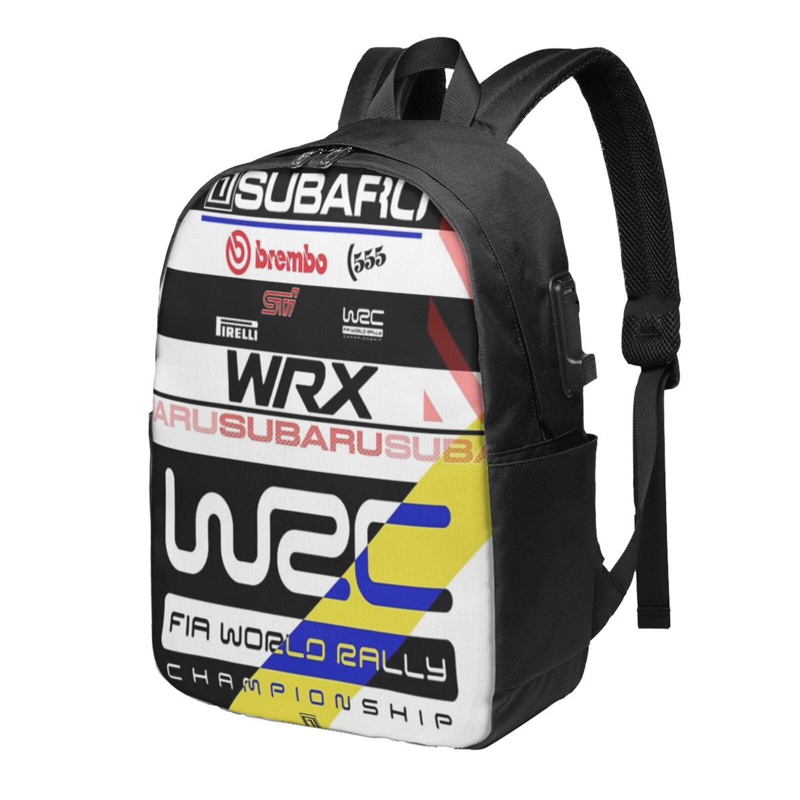 Subaru Rally 555 Backpack Fashion Travel Backpack Laptop Backpack 17 ...