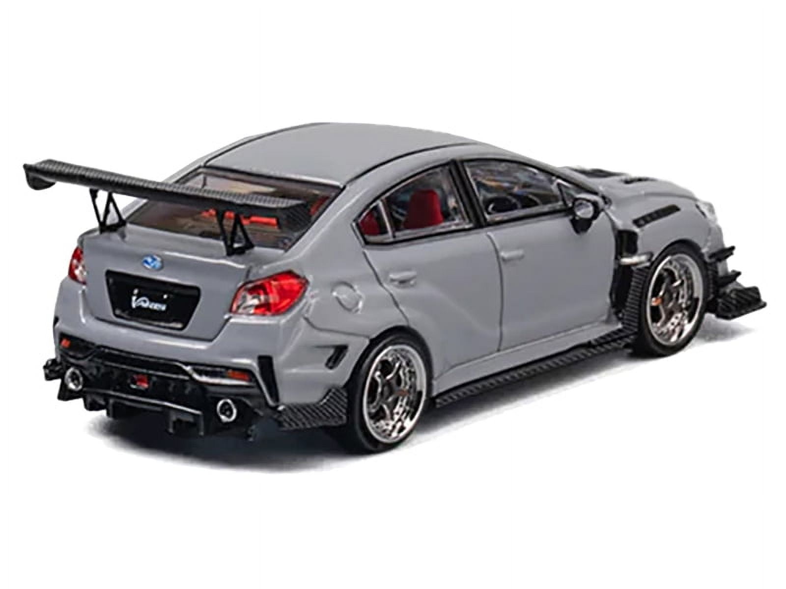 Subaru VAB WRX STI S4 WideBody Gray with Red Interior with Extra Wheels ...
