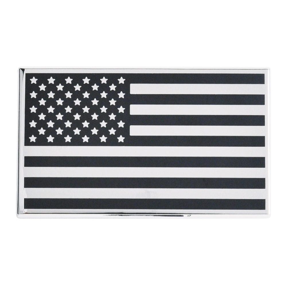 Subdued American Flag Officially Licensed Car Emblem - Walmart.com