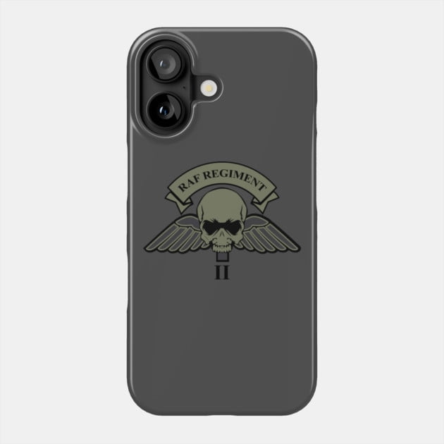 Subdued RAF Regiment 2 Squadron Case for iPhone 11,12,13,14,15,16,17 ...