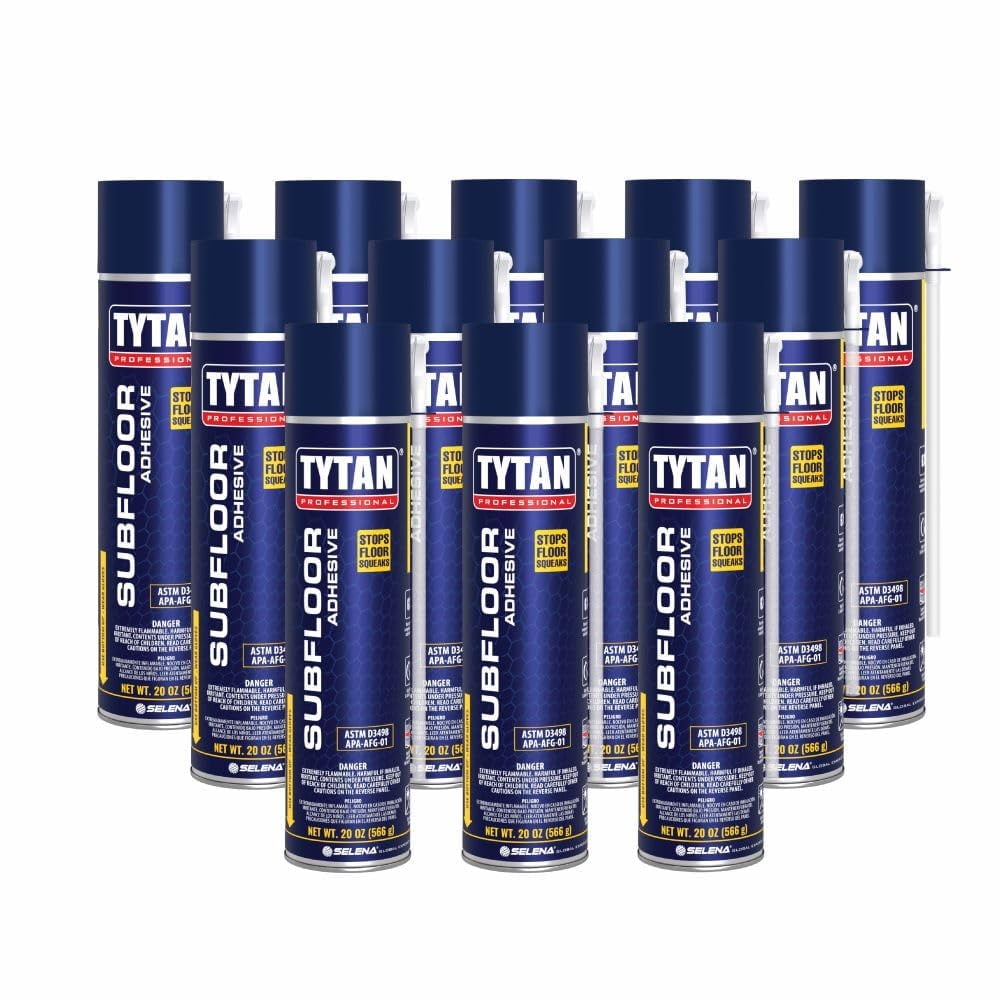 Subfloor High Yield Adhesive – 20 oz Straw Foam, Quick-Setting ...