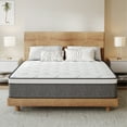 Subfun Hybrid Mattress in a Box, Queen, 14 inch Medium, Pocket Coil ...