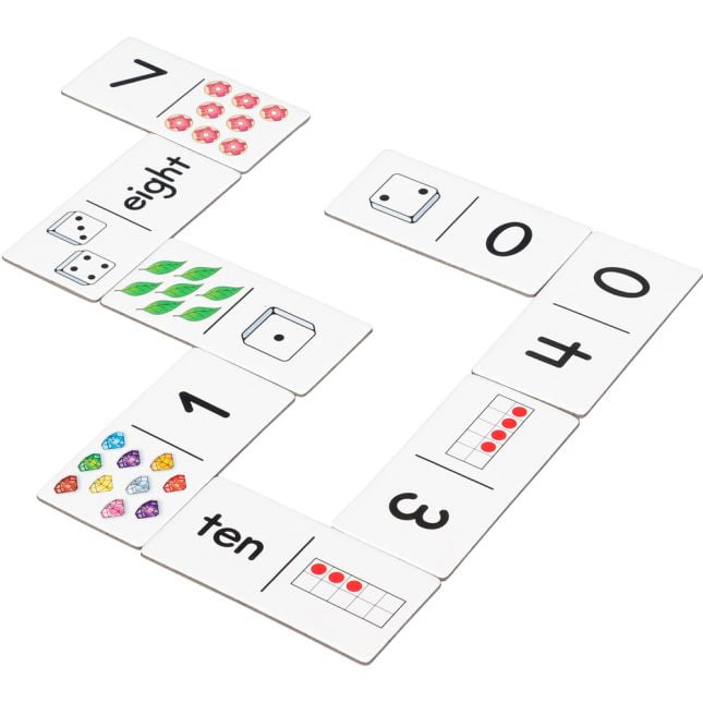 Subitizing Dominoes - 54 dominoes - Walmart.com