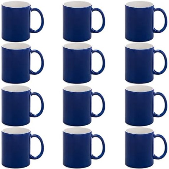 Sublimation 12pcs 11oz AAA Quality Coffee Changing Color Mugs Blanks ...